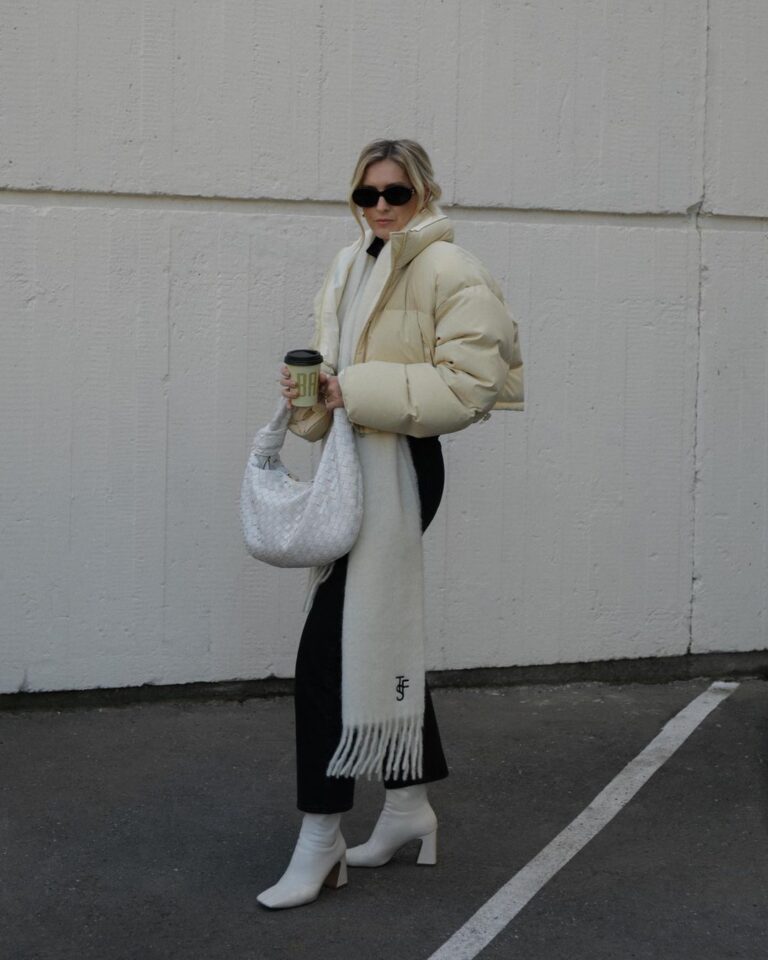 20+ Ways to Style a Puffer Jacket Like a Pro! - The Sophisticated She-Diary